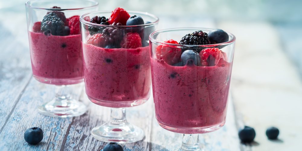 Smoothie aux fruits rouges - Recettes Italiennes