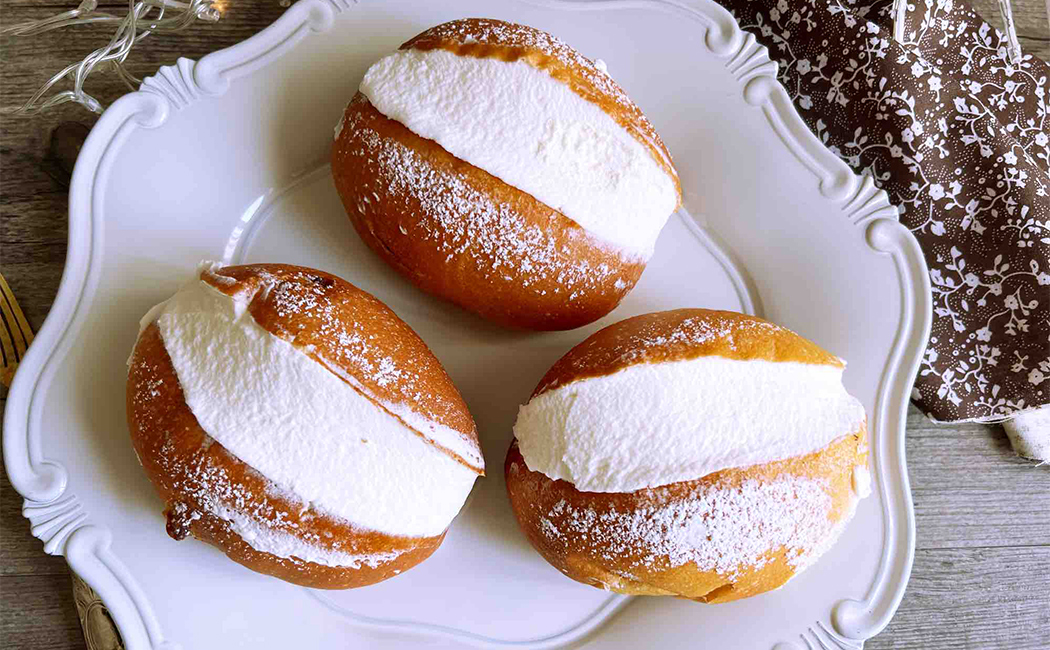 Maritozzi à la crème - Recettes Italiennes