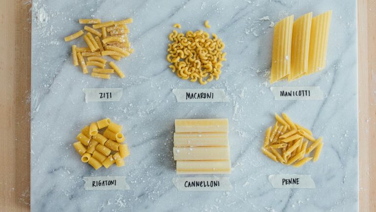 Le guide des pâtes 'Pasta' - Recettes Italiennes