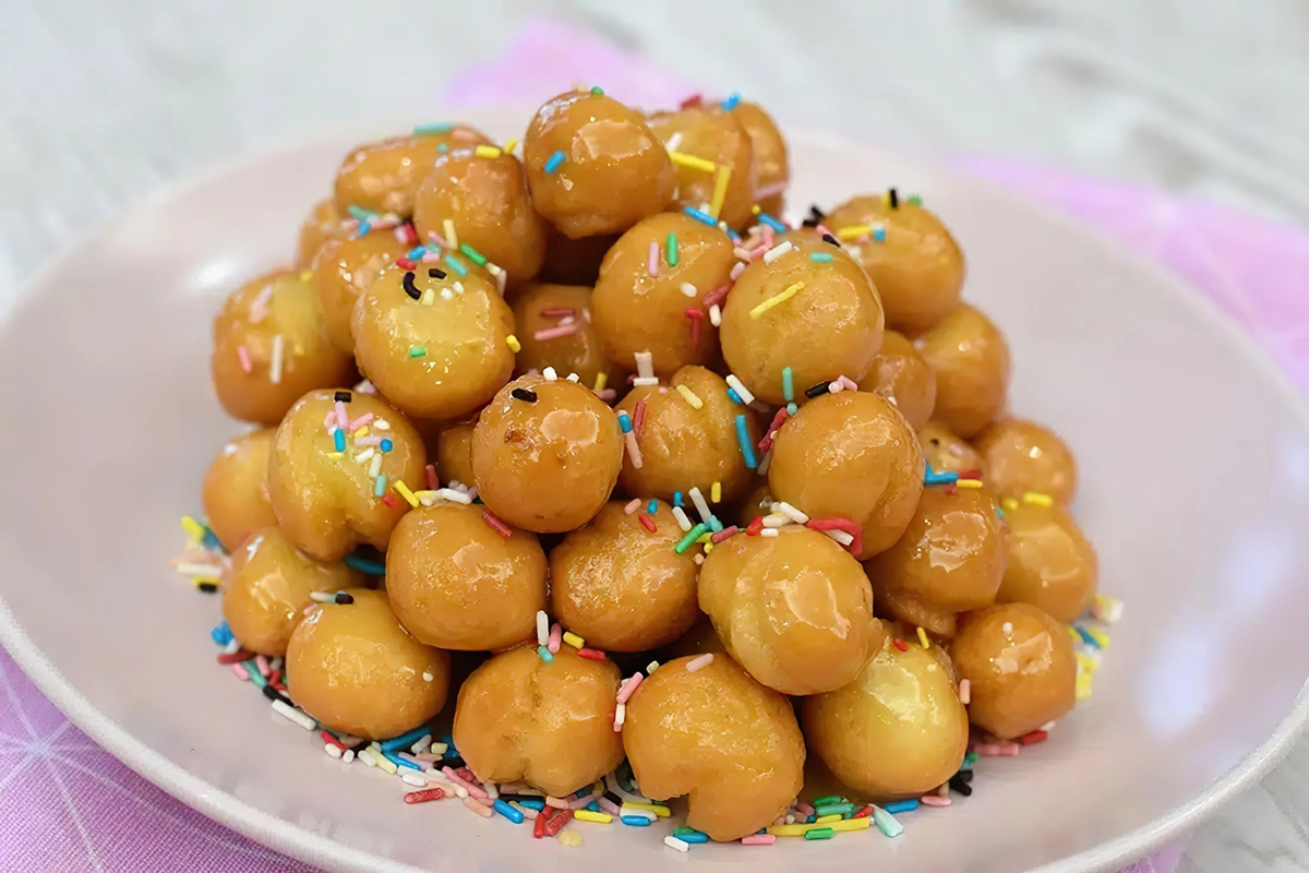 Pignolata - Recettes Italiennes