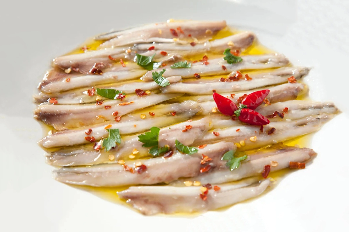 Anchois marinés - Recettes Italiennes