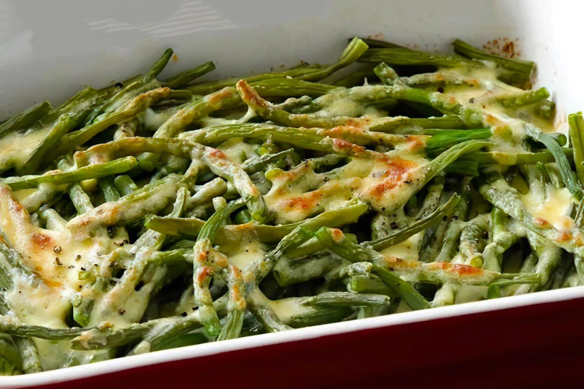 Haricots verts au parmesan - Recettes Italiennes