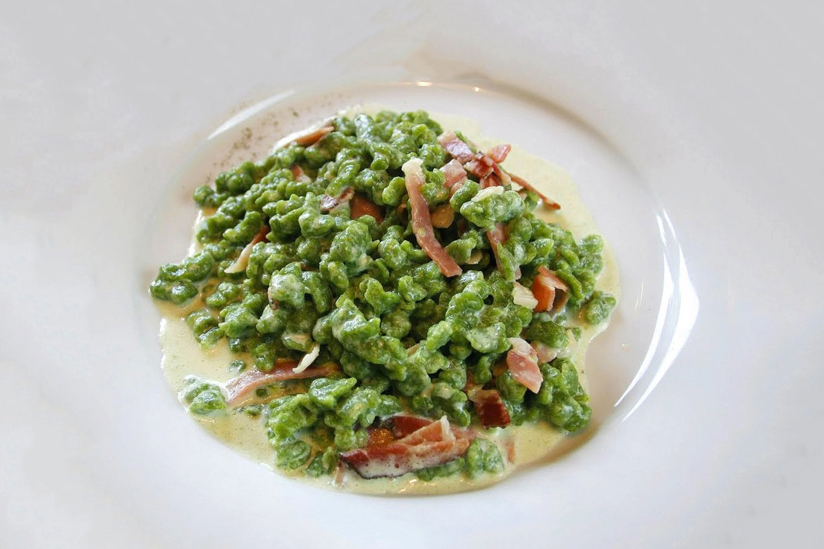 Spätzle aux épinards - Recettes Italiennes