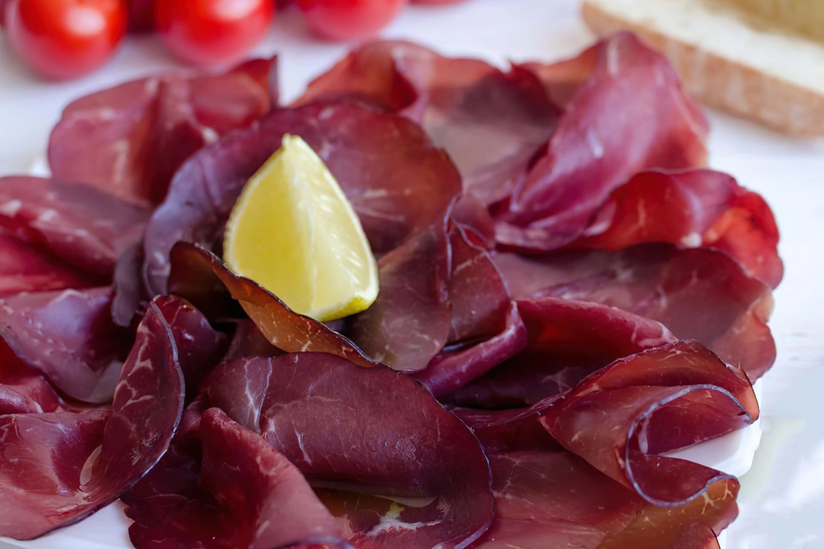 Bresaola au citron - Recettes Italiennes