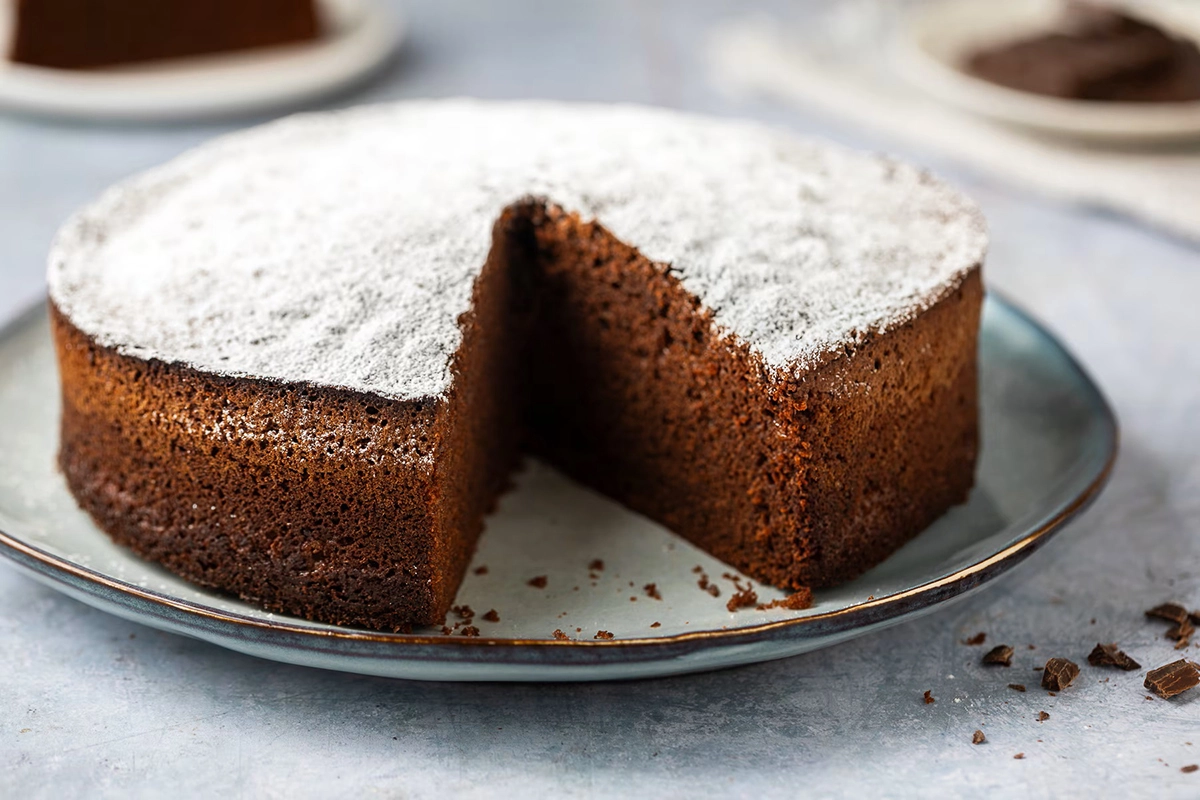 Gâteau au chocolat simple - Recettes Italiennes